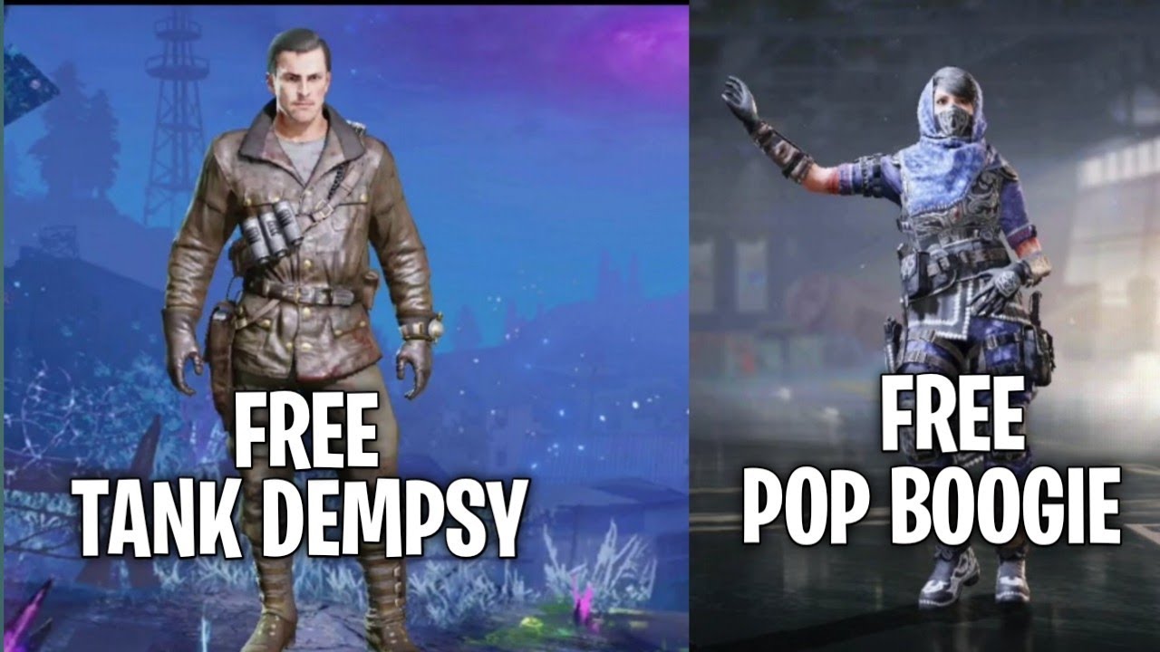 HOW TO GET UNLOCK FREE POP BOOGIE EMOTE & OG TANK DEMPSY FREE CHARACTER ...
