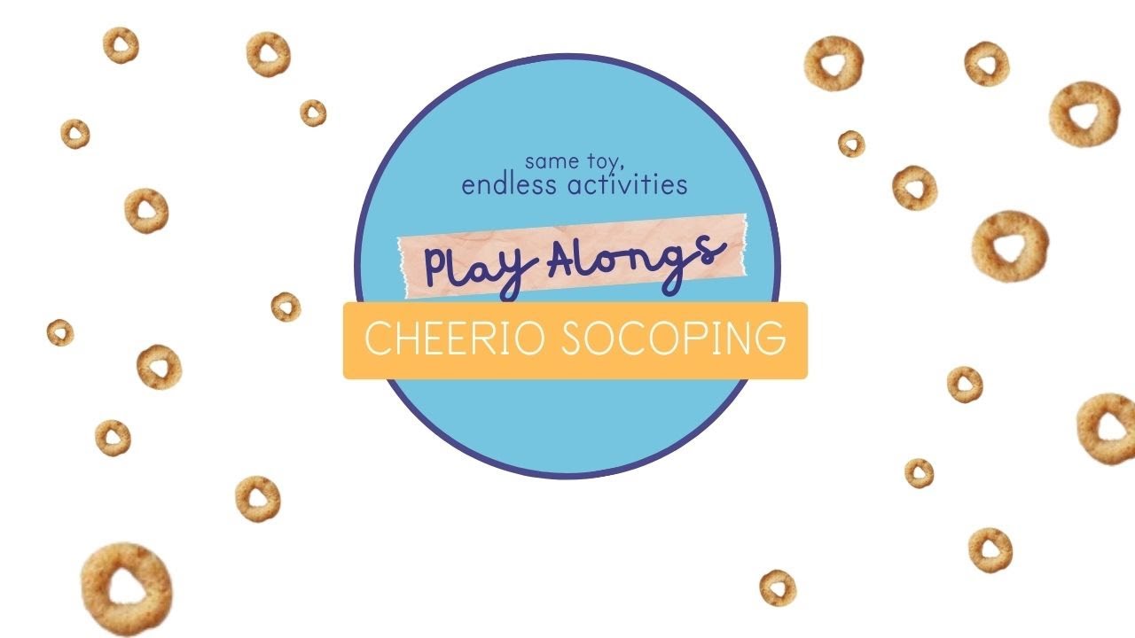 Cheerio Scooping Interactive Play for Toddlers with @kidplayalongs ...