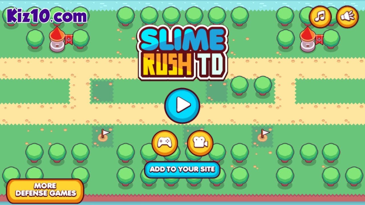 SLIME RUSH TD (Full Game Walkthrough) - YouTube