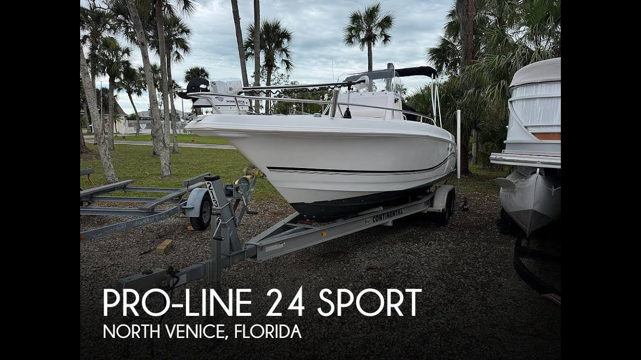 Used 2005 Pro-Line 24 Sport for sale in North Venice, Florida - YouTube