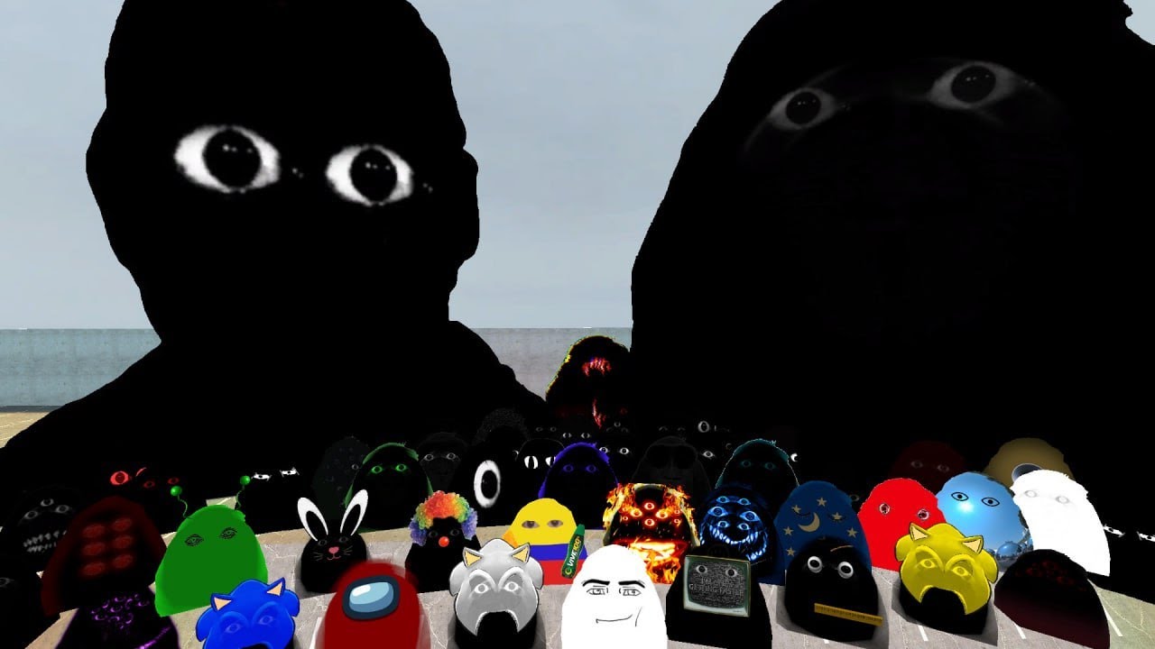 Angry MUNCI Family and Clown MUNCI CHASING me in SLOP! MUNCI Nextbots ...