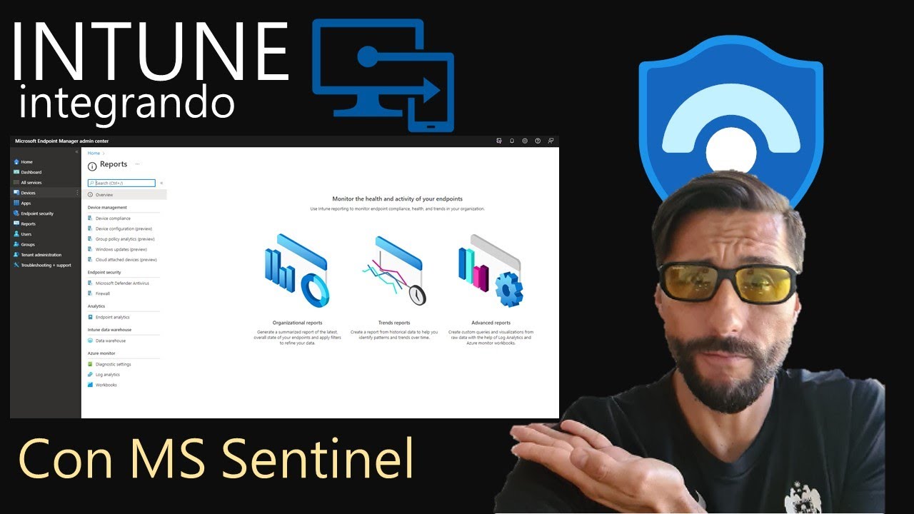 Microsoft Sentinel - Integracion Intune con Microsoft Sentinel - YouTube