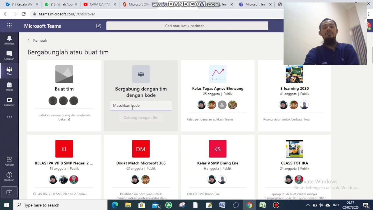 Tutorial Masuk Microsoft Teams - YouTube