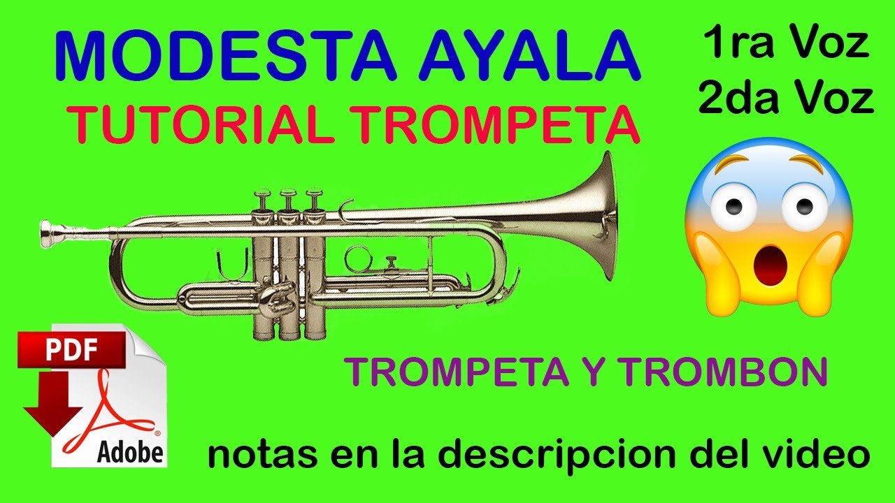 Modesta Ayala | Tutorial Trompeta - YouTube