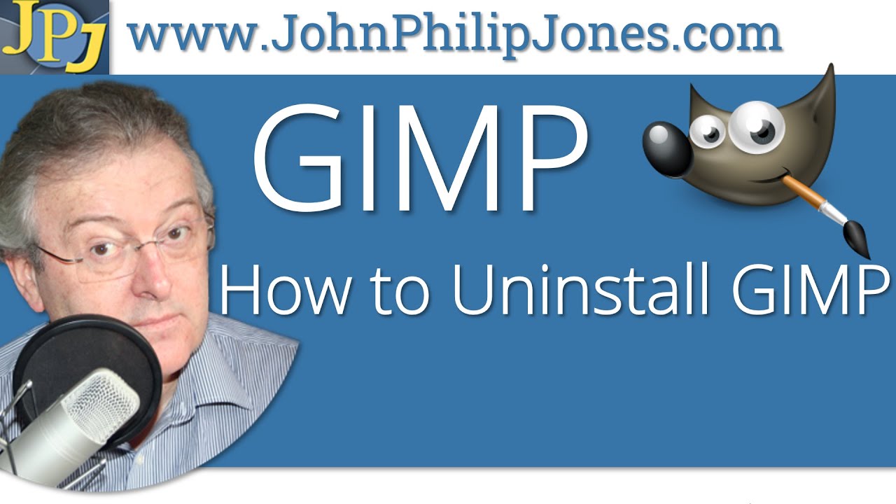 How to Uninstall GIMP - YouTube