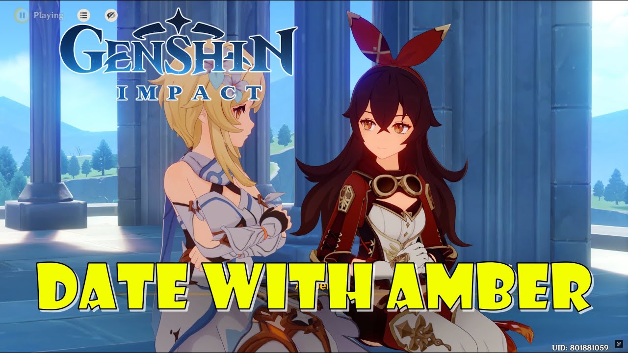 Date with the best companion Amber, 5.4 Event - Genshin Impact - YouTube