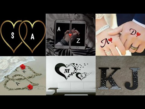 Beautiful couples alphabet dpz | Romantic couples names dpz | fb dpz ...