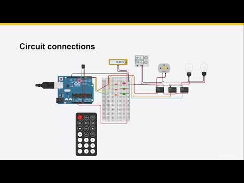 IR Remote Controlled Home Automation using Arduino - YouTube