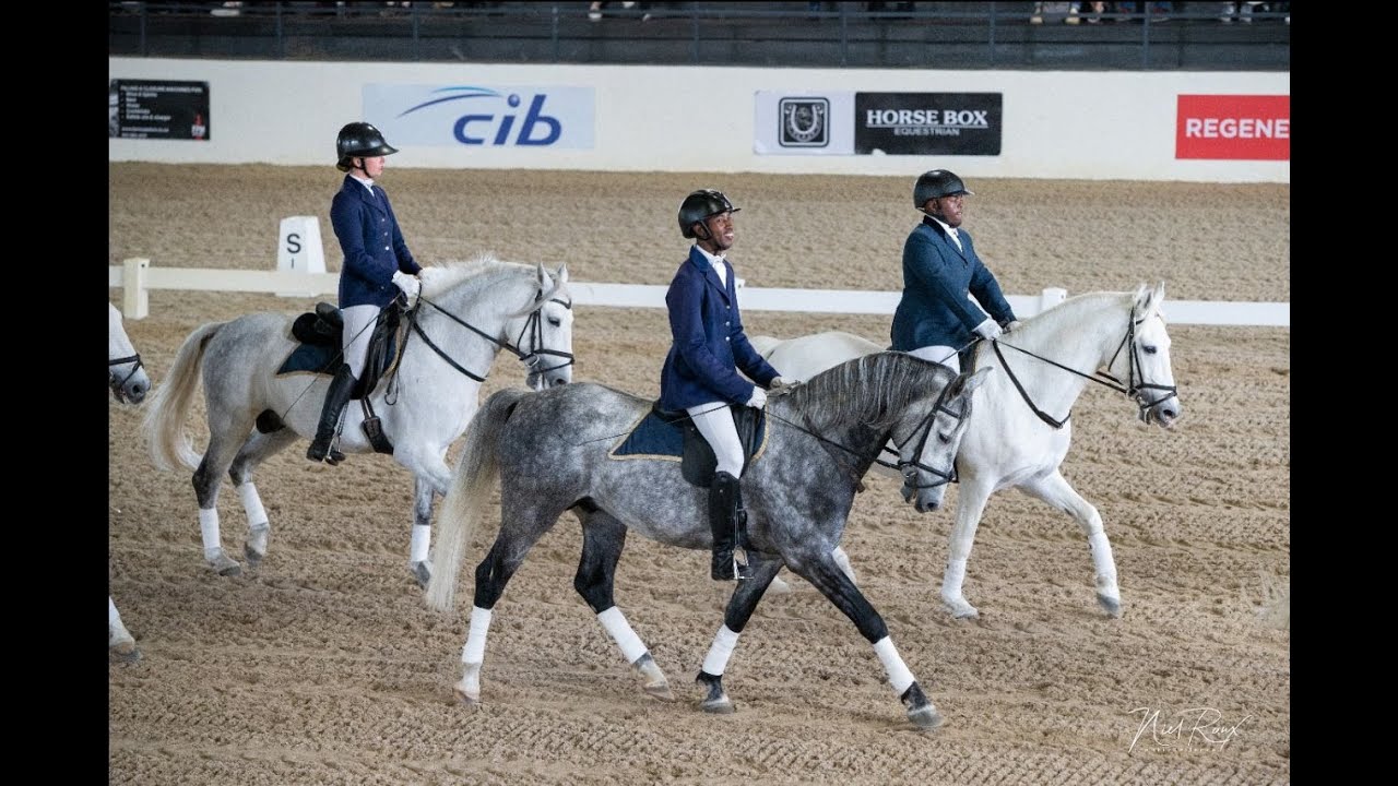 Western Cape Dressage developing Equestrian Sport with Eddie Newman and Jhani van der Berg - YouTube