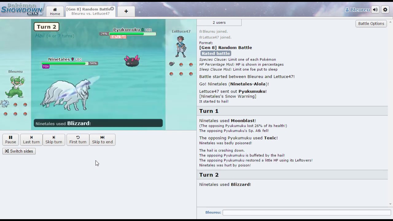 Embarrassing Fail (Pokemon Showdown)(Lettuce47) - YouTube