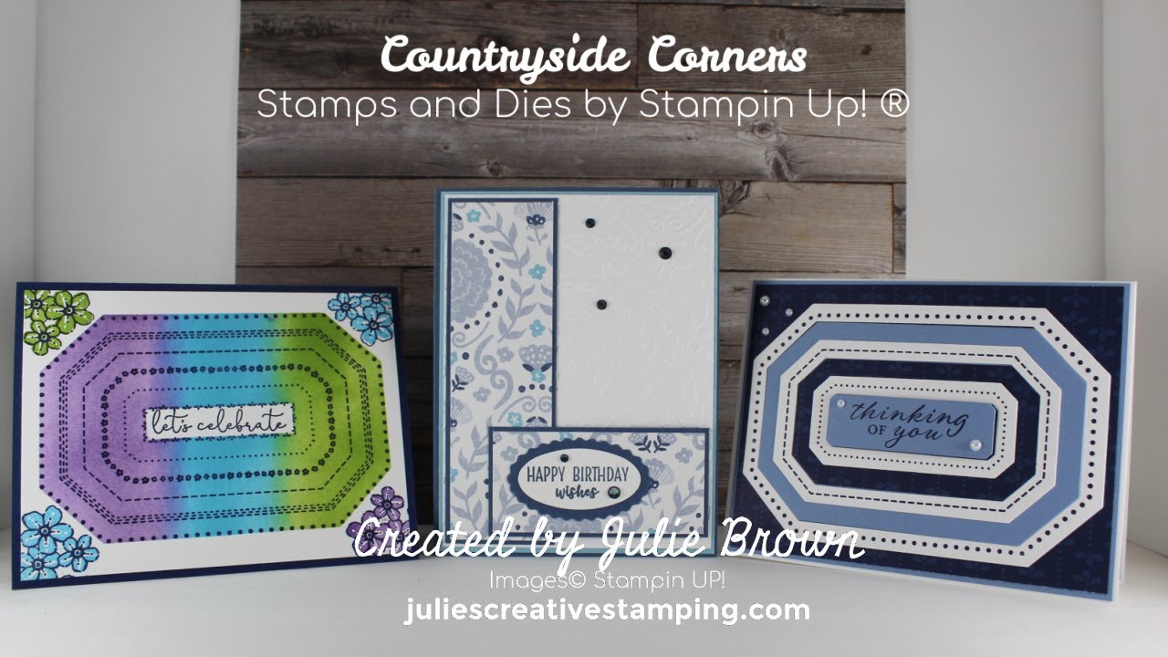 Countryside Corners done three ways! - YouTube