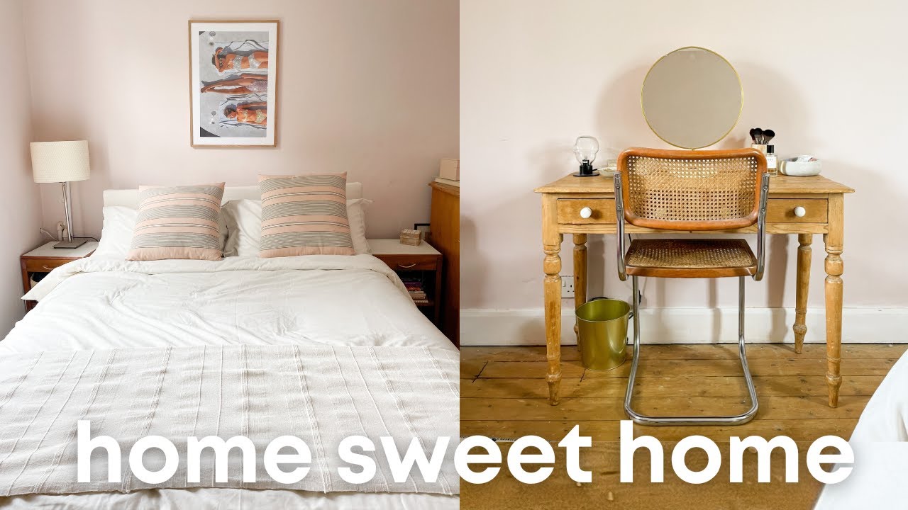 A simple and easy bedroom makeover - YouTube