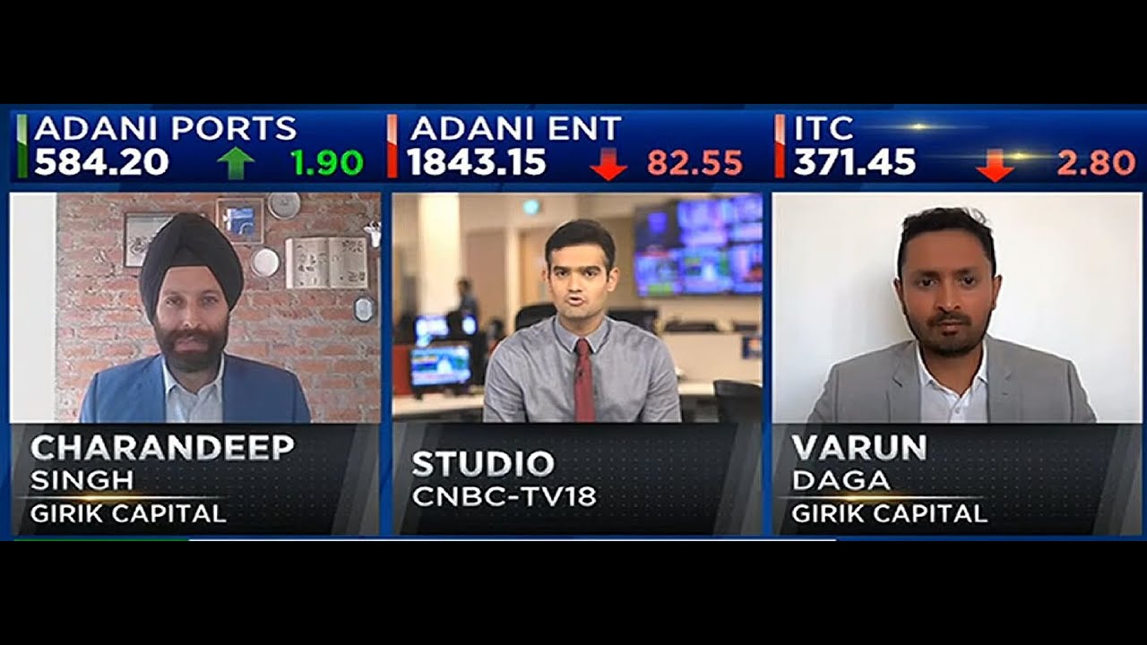 Charandeep Singh & Varun Daga - Girik Capital share their outlook on the market with CNBC TV18 ...
