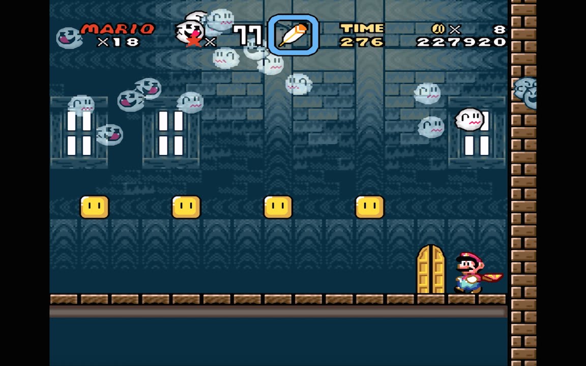 Super Mario World: Donut Ghost House (Secret Path) & Top Secret Area ...