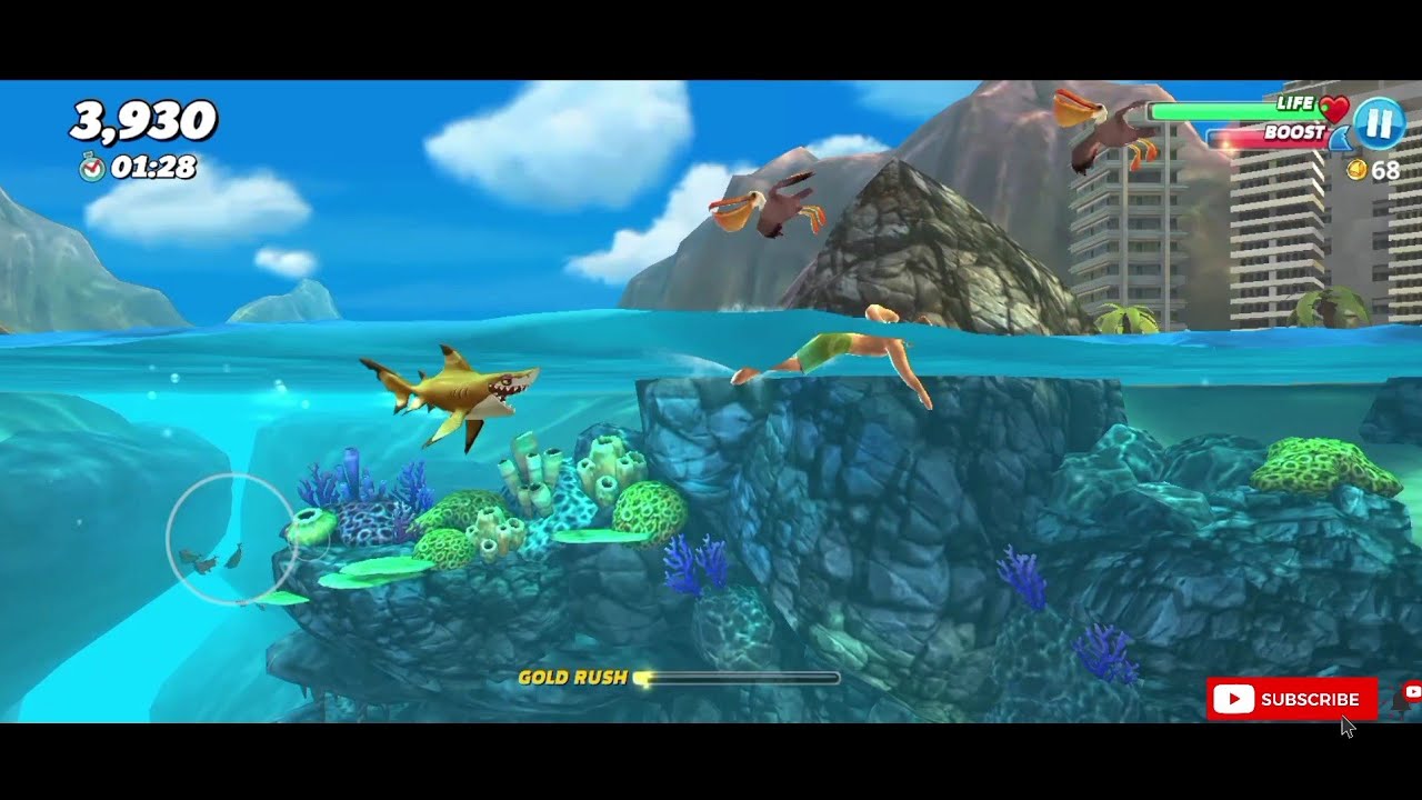 Hungry Shark Evolution | Hungry Shark Word Gameplay!! Hungry Shark Game ...