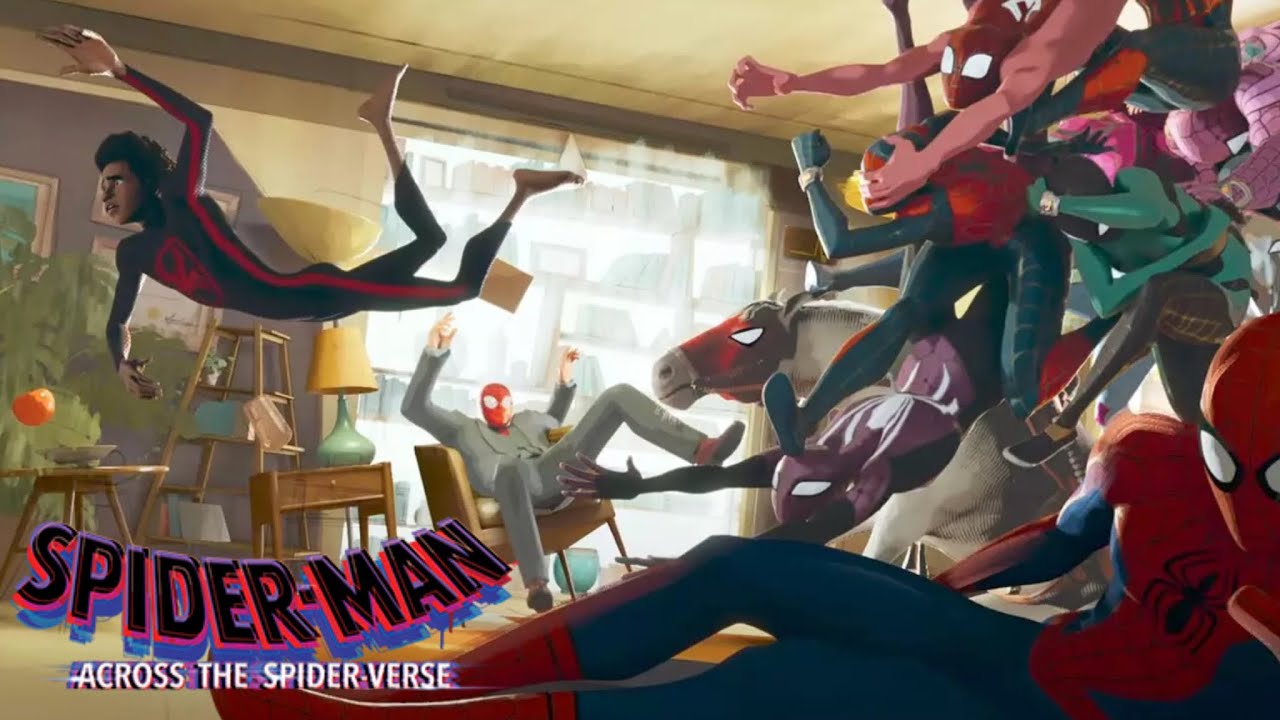 Spider-Chase || Spiderman Across The SpiderVerse - YouTube