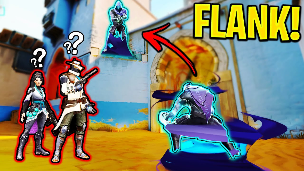 Valorant: The POWER of a 200IQ FLANK..! - Genius Flanks & OP Tricks ...