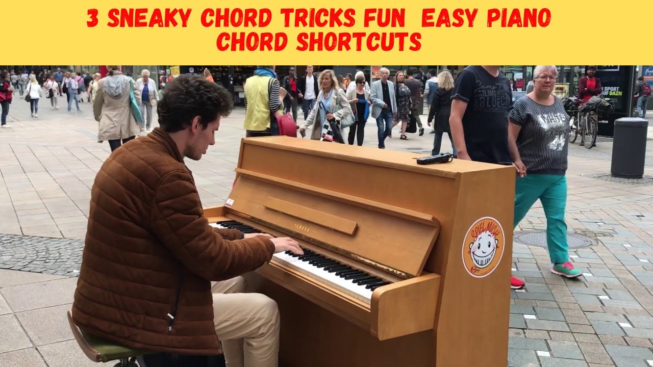 3 Sneaky Chord Tricks Fun Easy Piano Chord Shortcut pianote - YouTube
