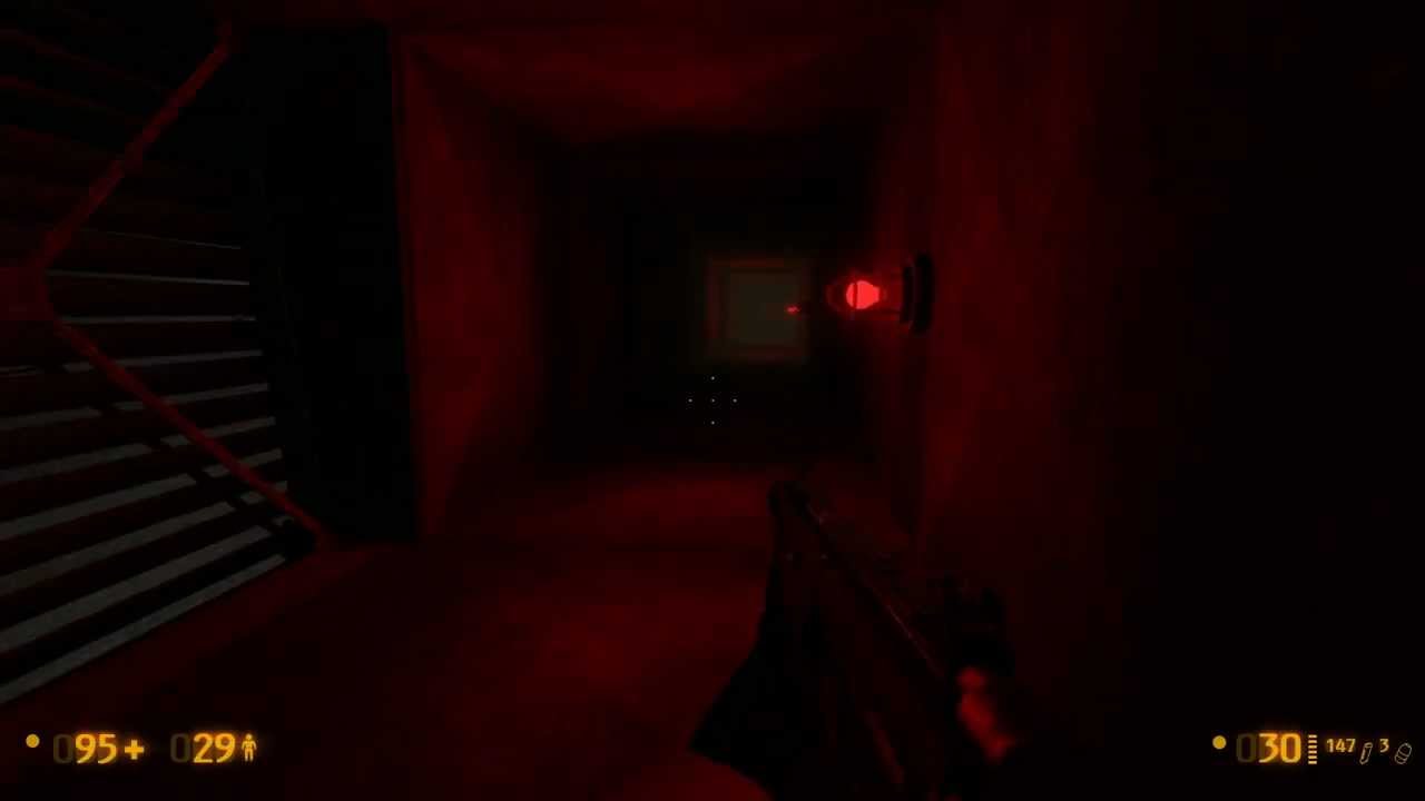 Black Mesa Gargantua chase scene (Half-Life), Source-engine - YouTube