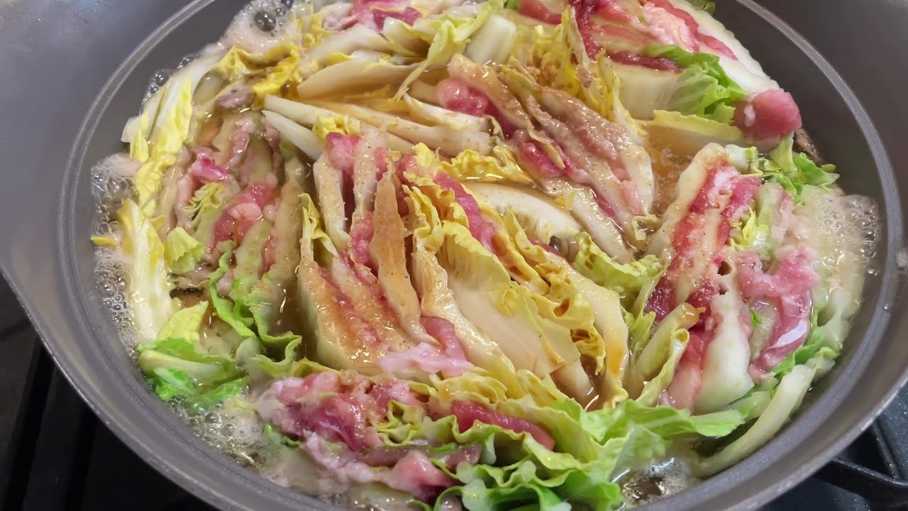 A beautiful Japanese one-pot dish that is very easy. Just Chinese ...