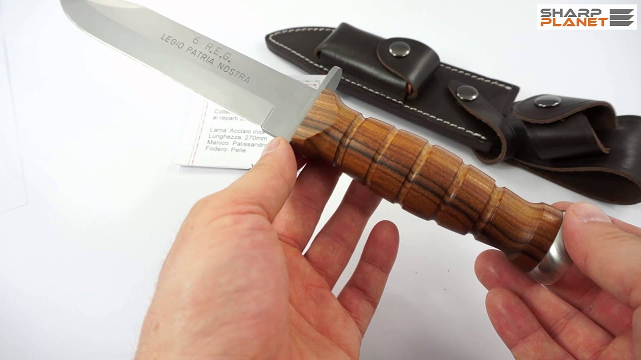 Maserin Legion Knife Review - YouTube