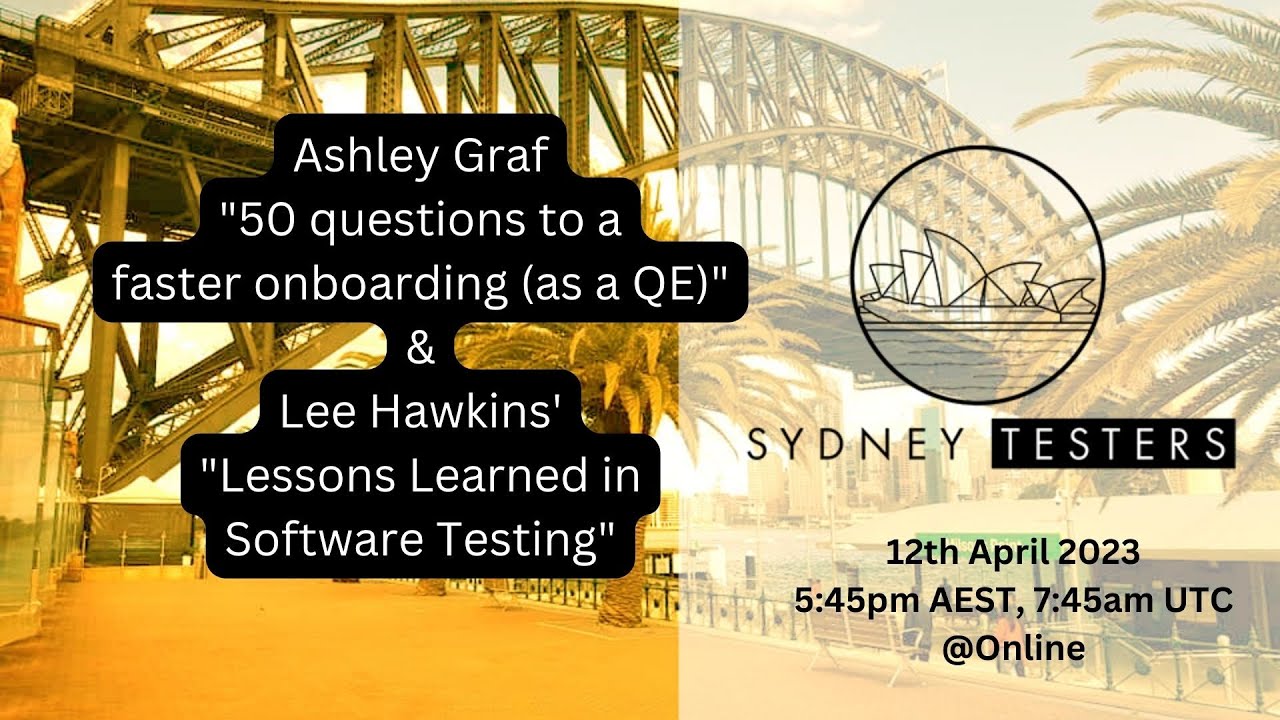 Ashley Graf on Onboarding & Lee Hawkins' Lessons Learned in Software ...