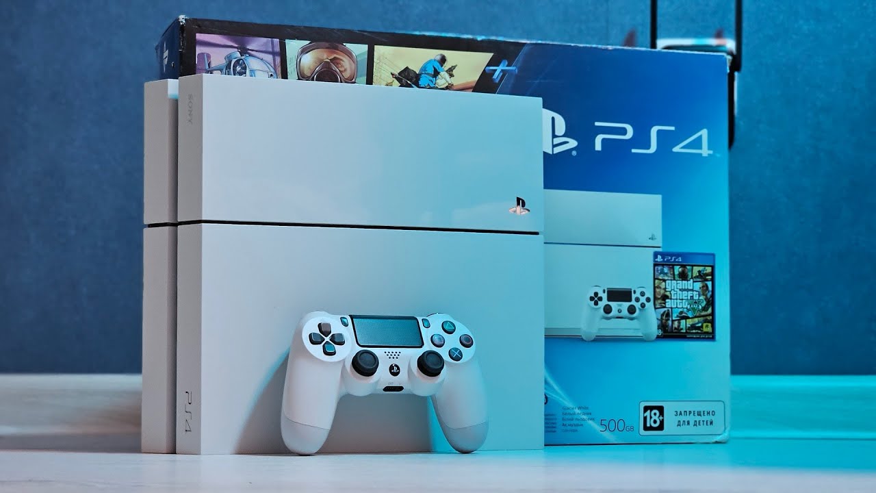 Купил белую PS4 FAT - классика которая не стареет - YouTube