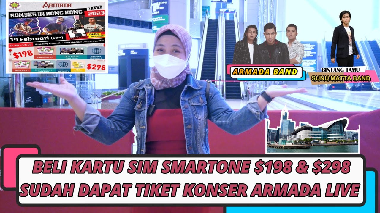 BELI PAKET KARTU SIM SMARTONE $198 DAN $298 BISA NONTON KONSER ARMADA LIVE - YouTube