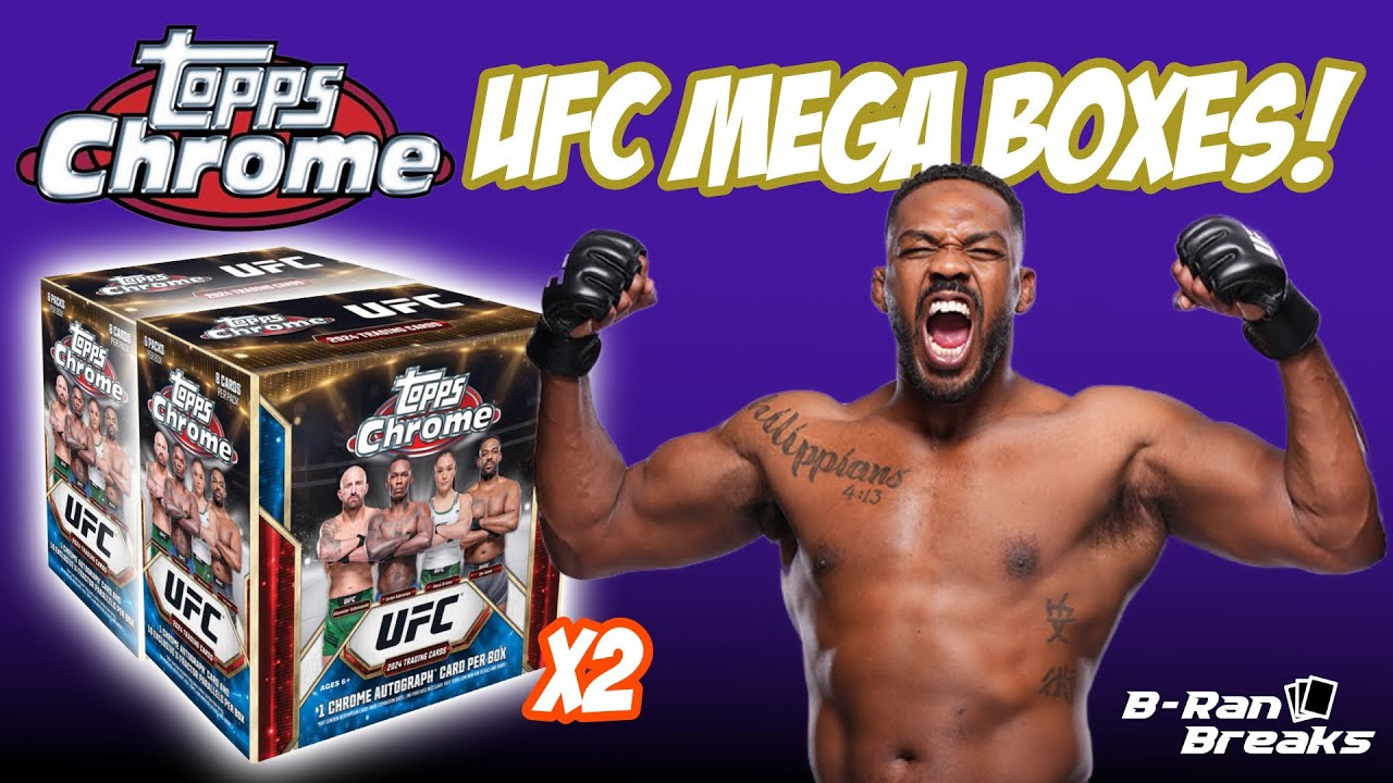 UFC MEGA Boxes! One Auto and 10 X-Fractors per box! Are these worth the ...