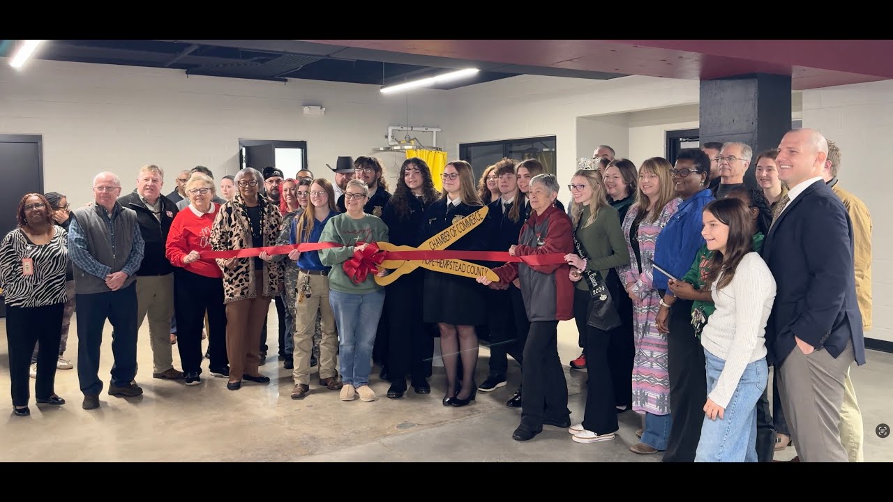 HHS Agri Ribbon Cutting Ceremony - YouTube