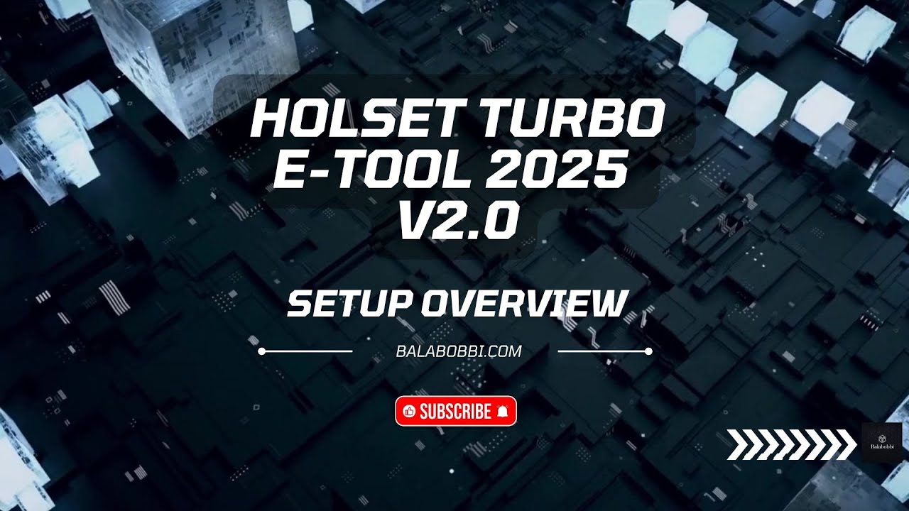 ⚙️ Holset Turbo E-Tool 2025 v2.0 - Setup Overview - YouTube
