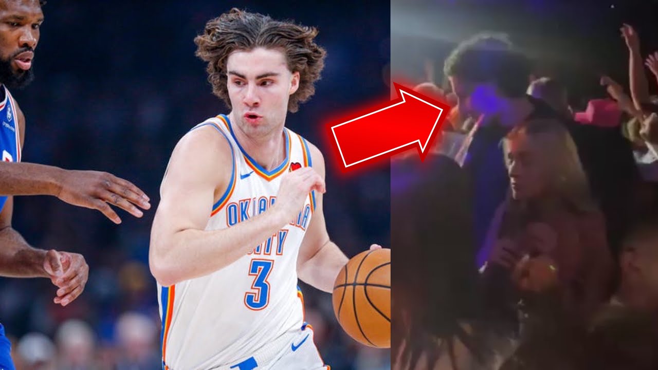 Josh Giddey Sneaks 15-Year-Old GF Into Club! - YouTube