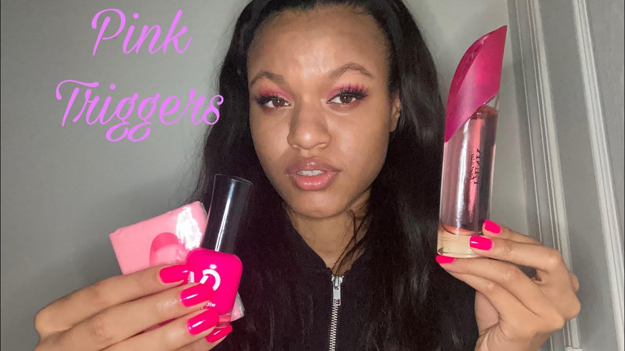 Asmr Pink Triggers 💖🌸 Youtube