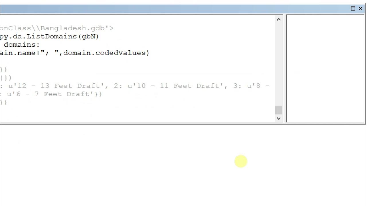 Manage Multiple Coded Value in Multiple Domain Using ArcPy (Bangla - বাংলা) - YouTube