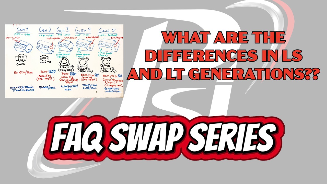 🔧 FAQ Swap Series Episode 10 | LS vs LT Generations Explained # ...