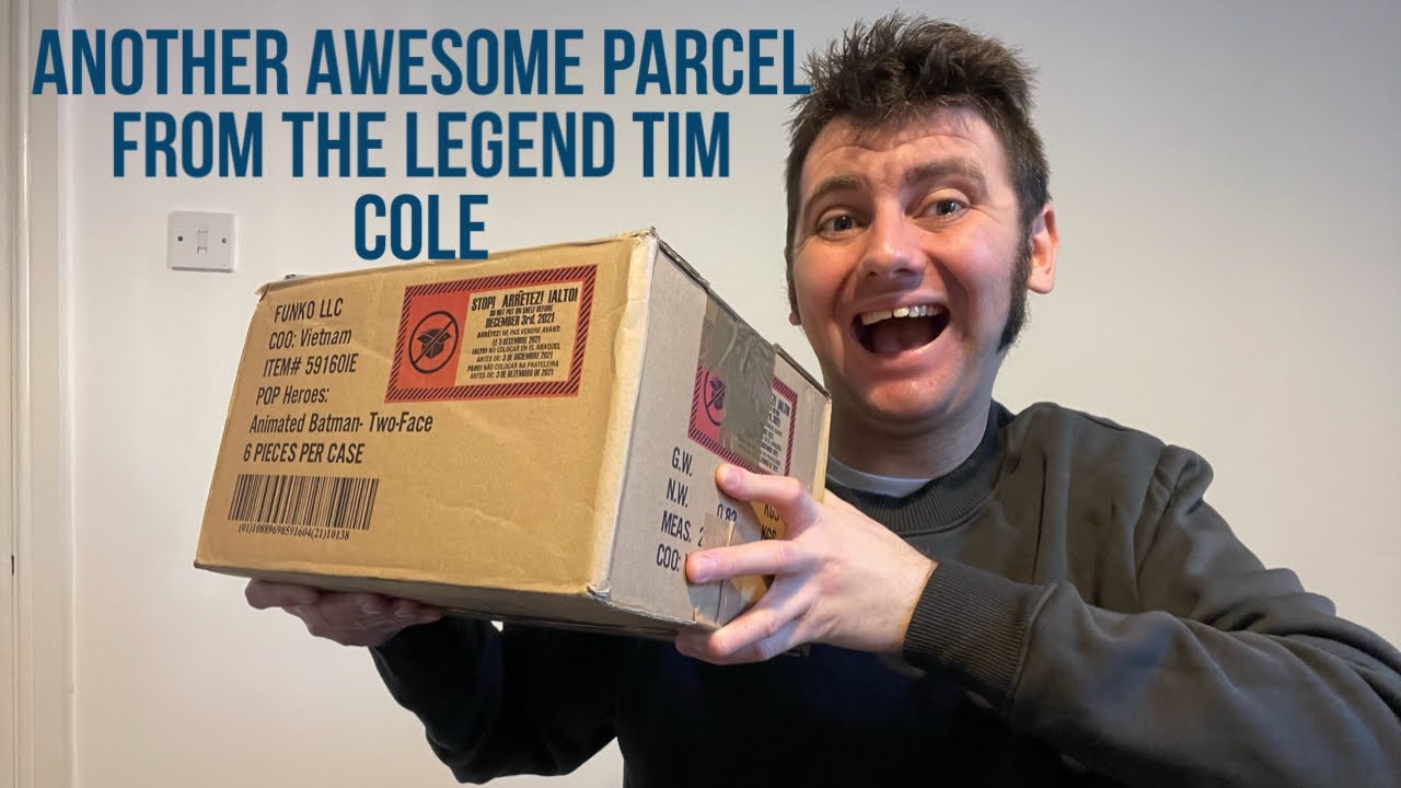 Another Awesome Parcel From The Legend Tim Cole 😀🍿📺📼🎸🎶 - YouTube