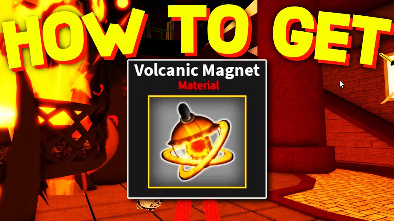 HOW TO GET & USE VOLCANIC MAGNETS in BLOX FRUITS! ROBLOX - YouTube