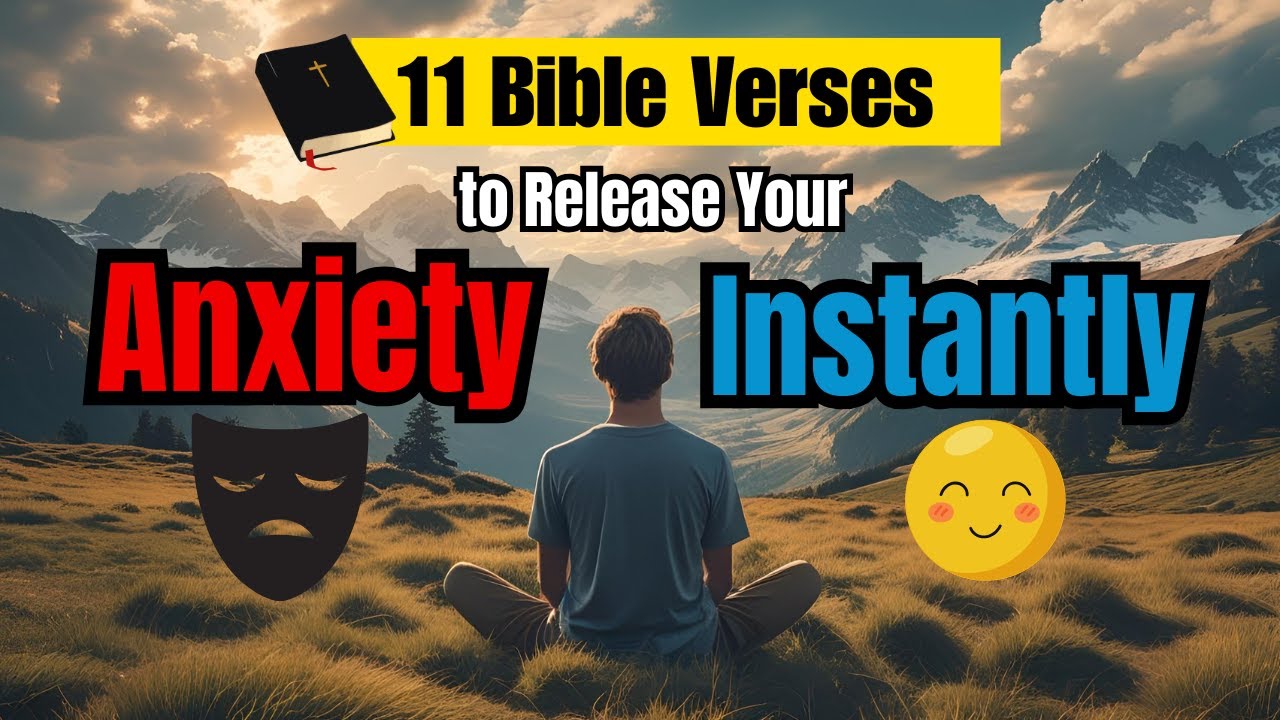 📖11 Bible Verses to Release Your Anxiety Instantly | Peace in God's ...