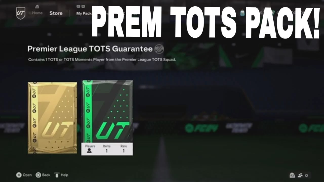 Opening My Premier League TOTS Pack! FC 24 Ultimate Team! - YouTube