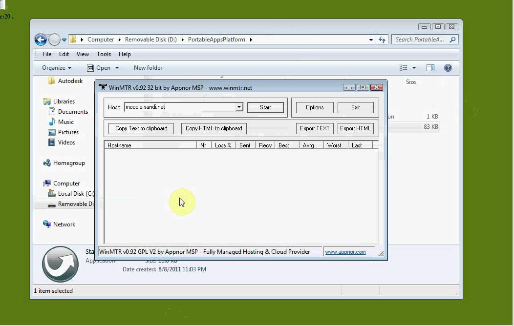Tutorial WinMTR - YouTube