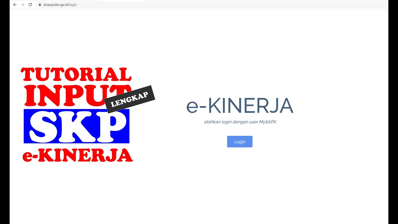 Tutorial Input SKP di E Kinerja | membuat SKP di E-Kinerja sangat Mudah ...