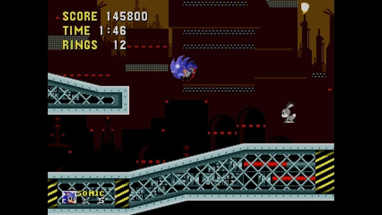 Sonic The Hedgehog - Scrap Brain Zone - YouTube