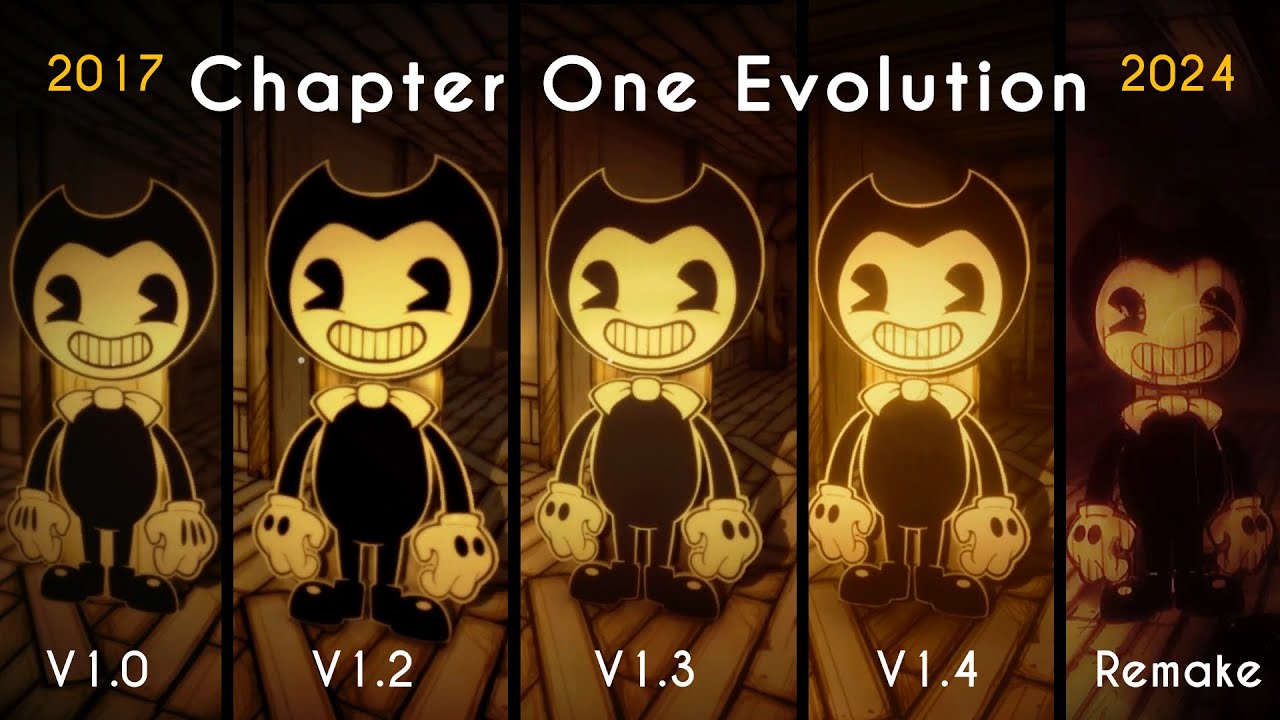 Chapter One Evolution - Bendy and The Ink Machine(2017 - 2024) - YouTube