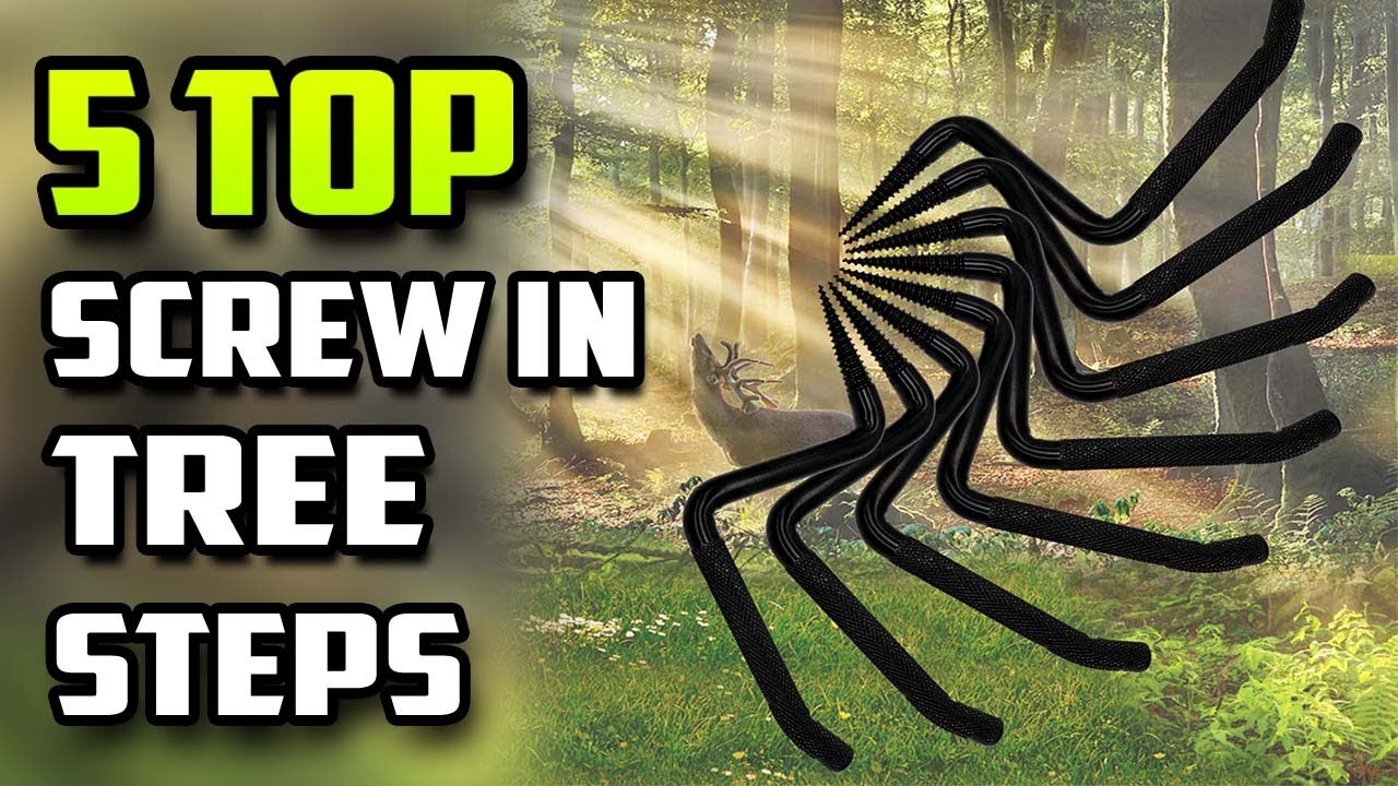 Best Screw In Tree Steps - YouTube