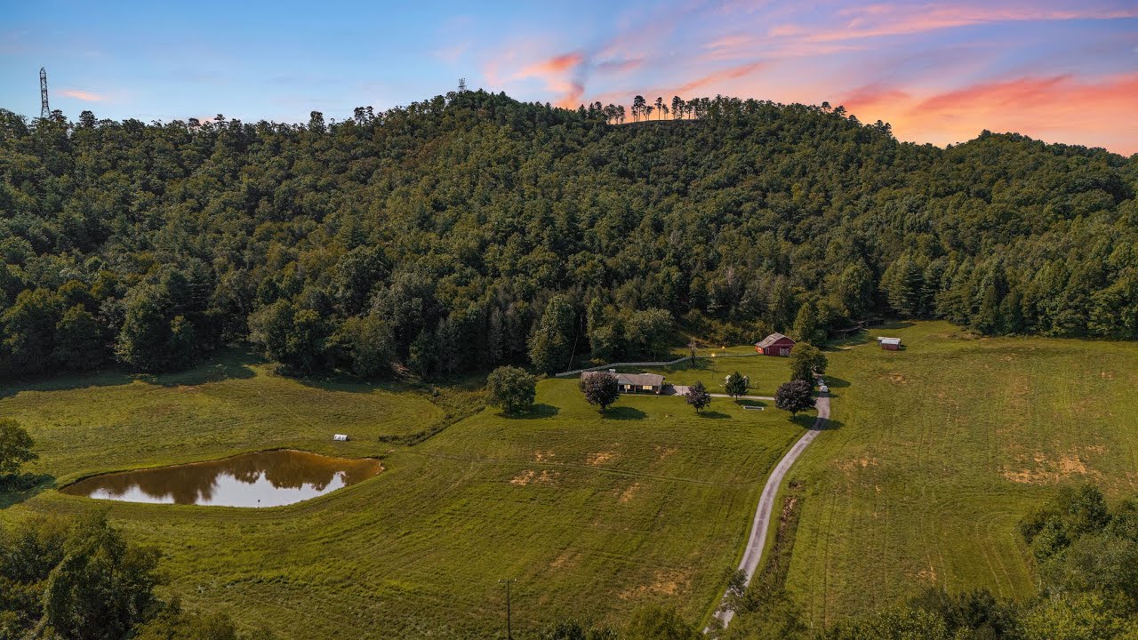 Majestic Mountain Estate! 71 Happy Valley Dr, Mills River NC - YouTube
