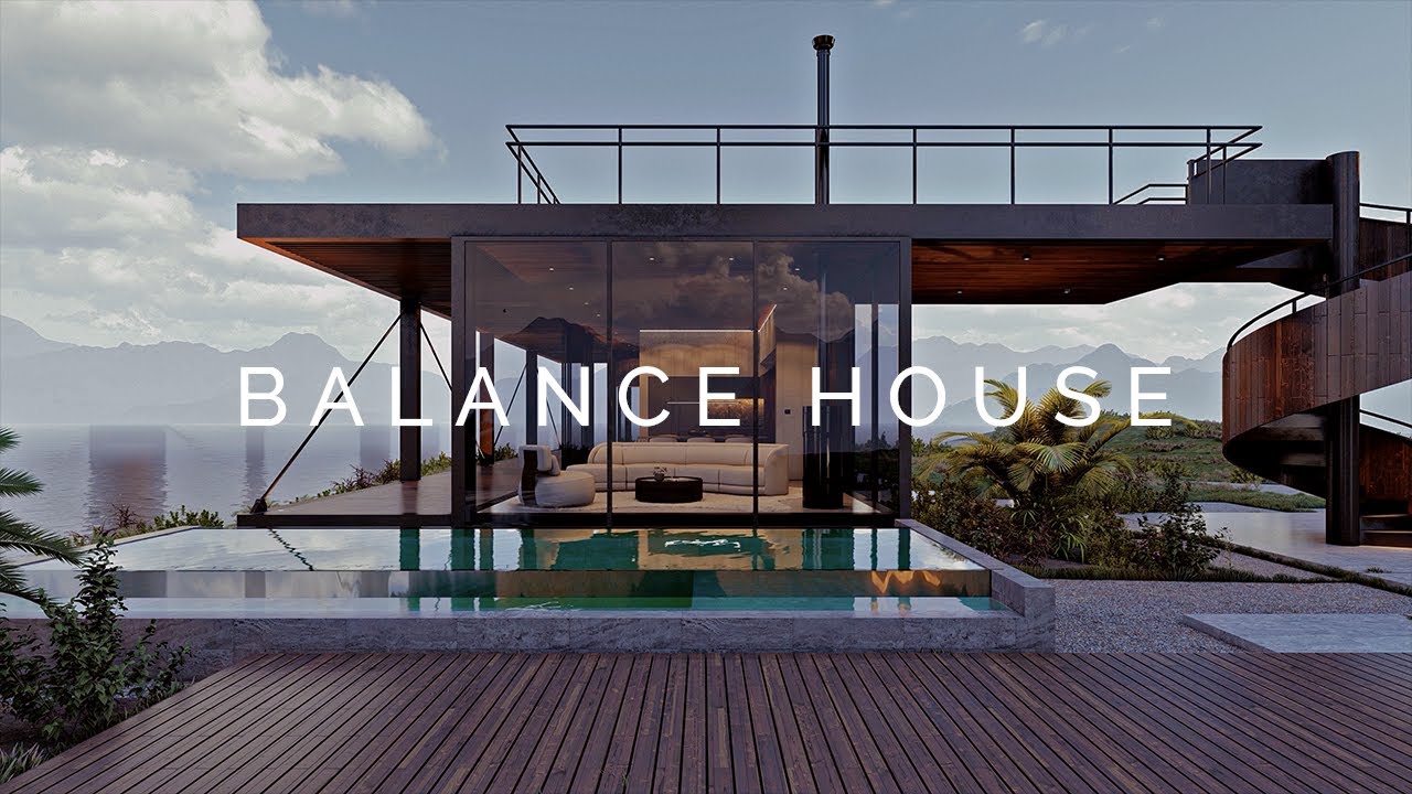 BALANCE HOUSE - 95 sqm modular minimalist contemporary house (house ...