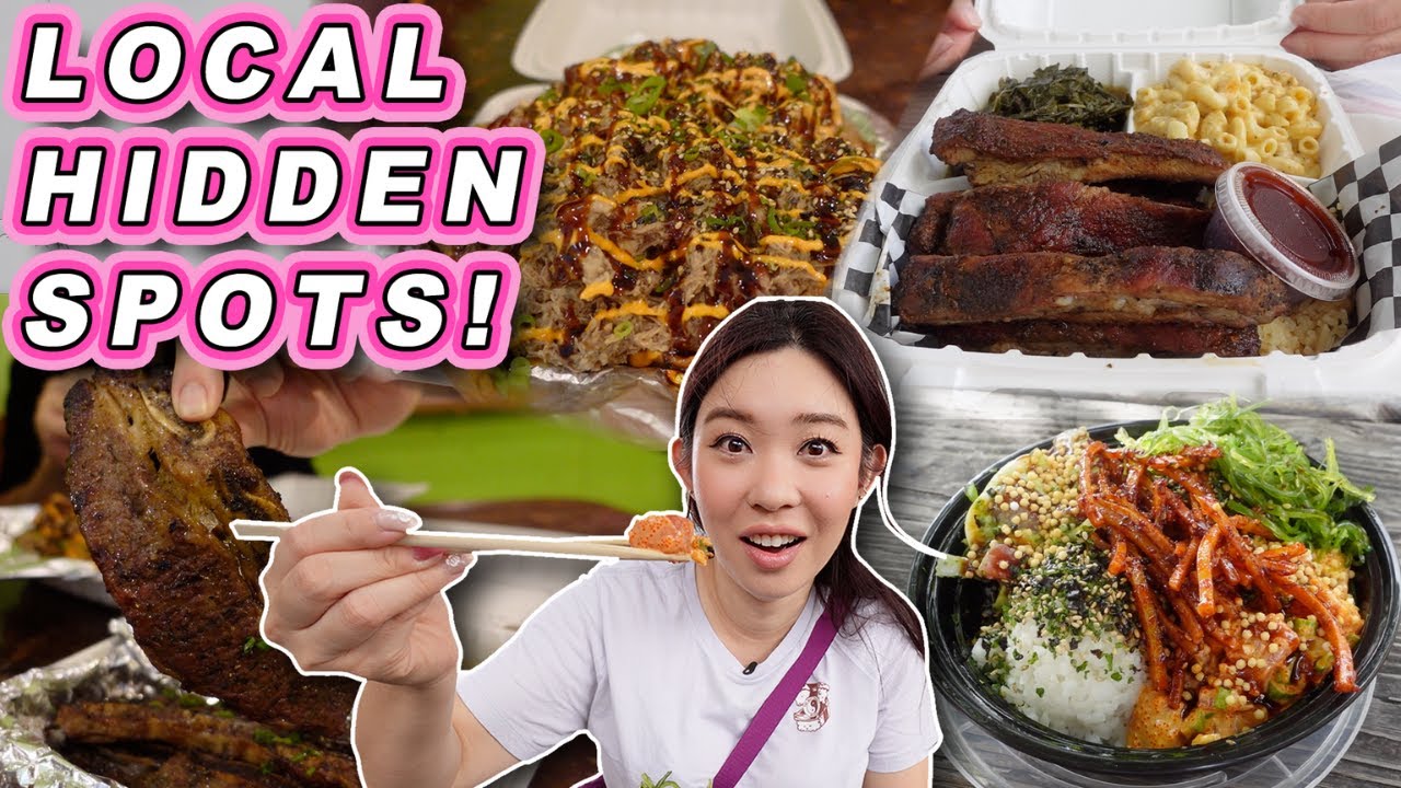 Hidden Local Eats in Honolulu, Hawaii || Discover Secret Food Spots ...