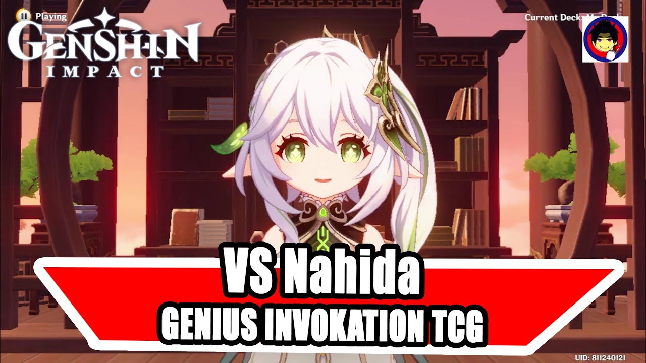 Genshin Impact | Genius Invokation TCG VS Nahida - YouTube