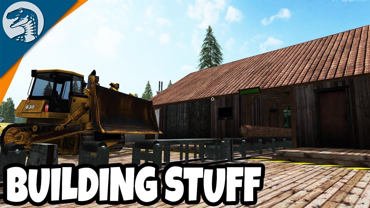 BUILDING NEW MILL & DEMOLITION CREW | Uncle Sam's Farm | Farming ...