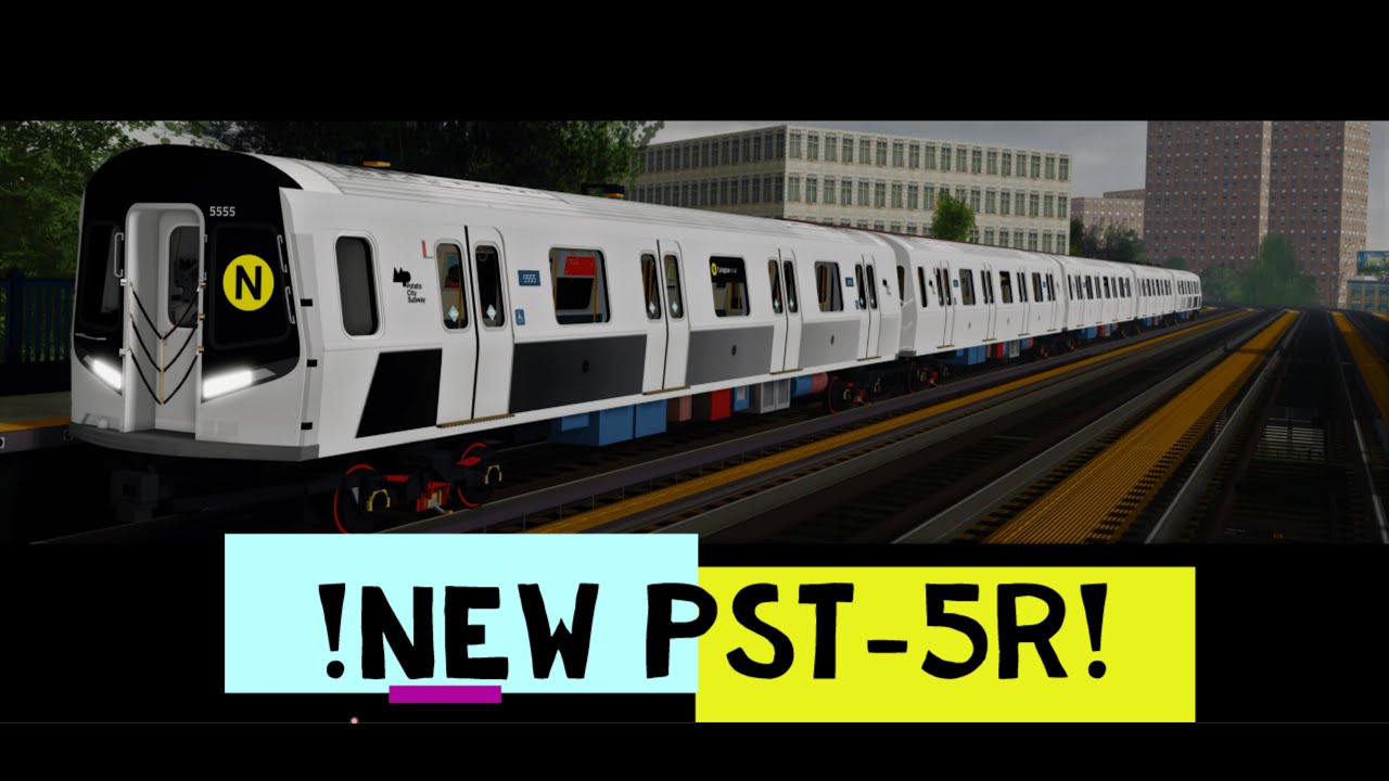 Brand new PST-5R, we out! (PTA Subway: Callaghan & Madison Lines) - YouTube